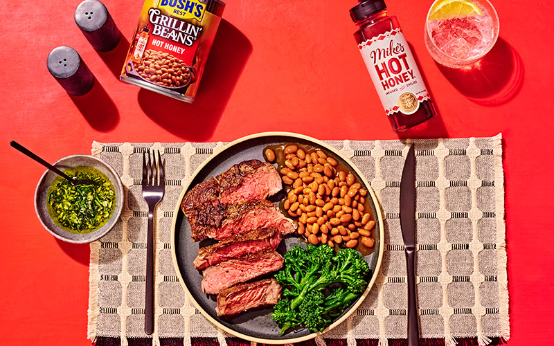Grillin’ Beans® Perfectly Grilled Steak | BUSH’S® Beans